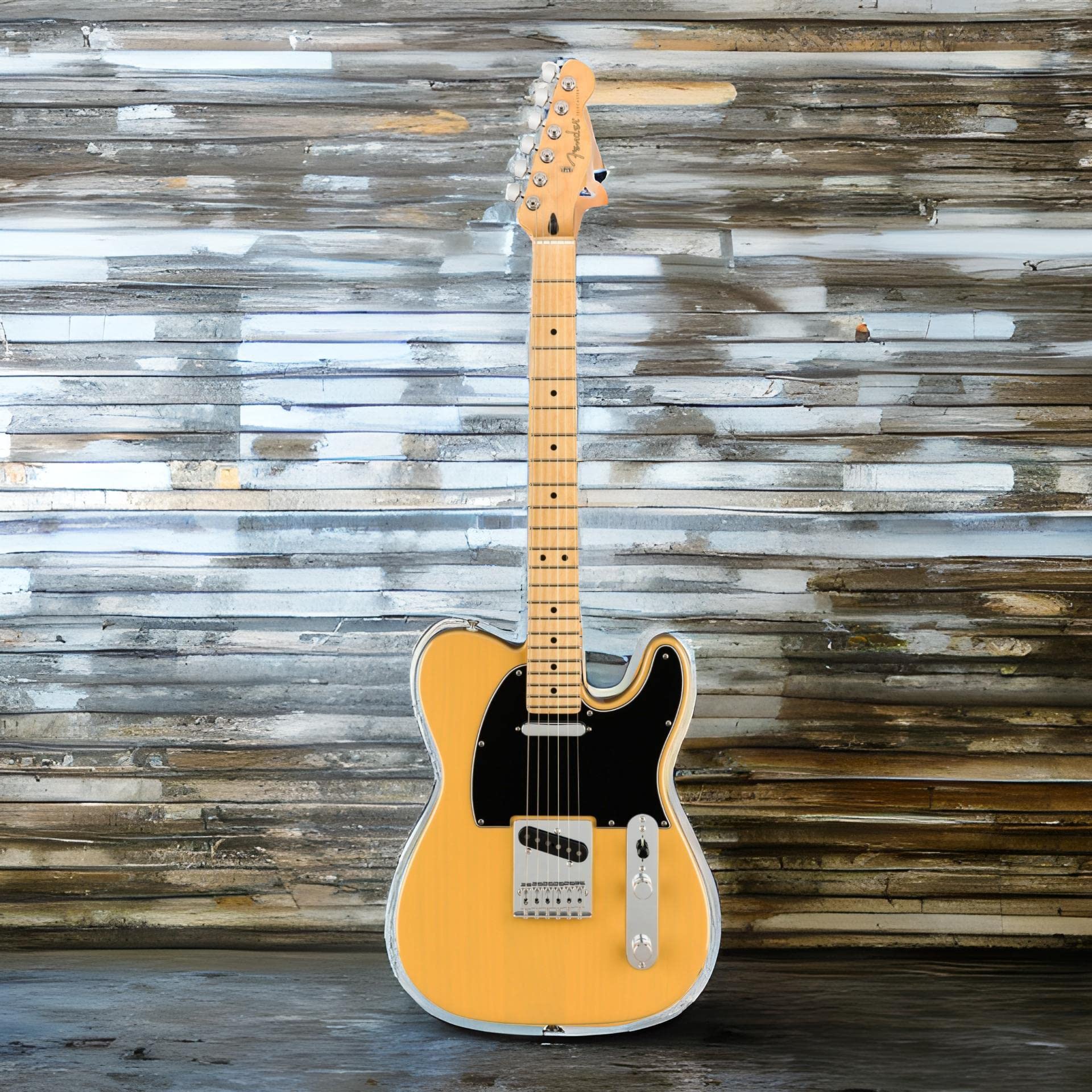 Fender Player Telecaster SS Electric Guitar, with 2-Year Warranty, Butterscotch Blonde, Maple Fingerboard