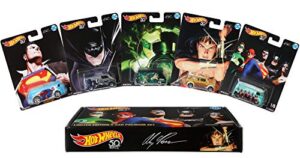 hot wheels alex ross limited edition collector 5 pack, multicolor