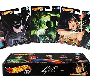 Hot Wheels Alex Ross Limited Edition Collector 5 Pack, Multicolor