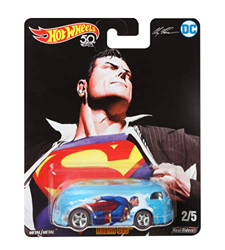 Hot Wheels Alex Ross Limited Edition Collector 5 Pack, Multicolor