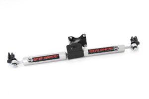 rough country n3 dual steering stabilizer for 07-18 jeep wrangler jk - 8734930