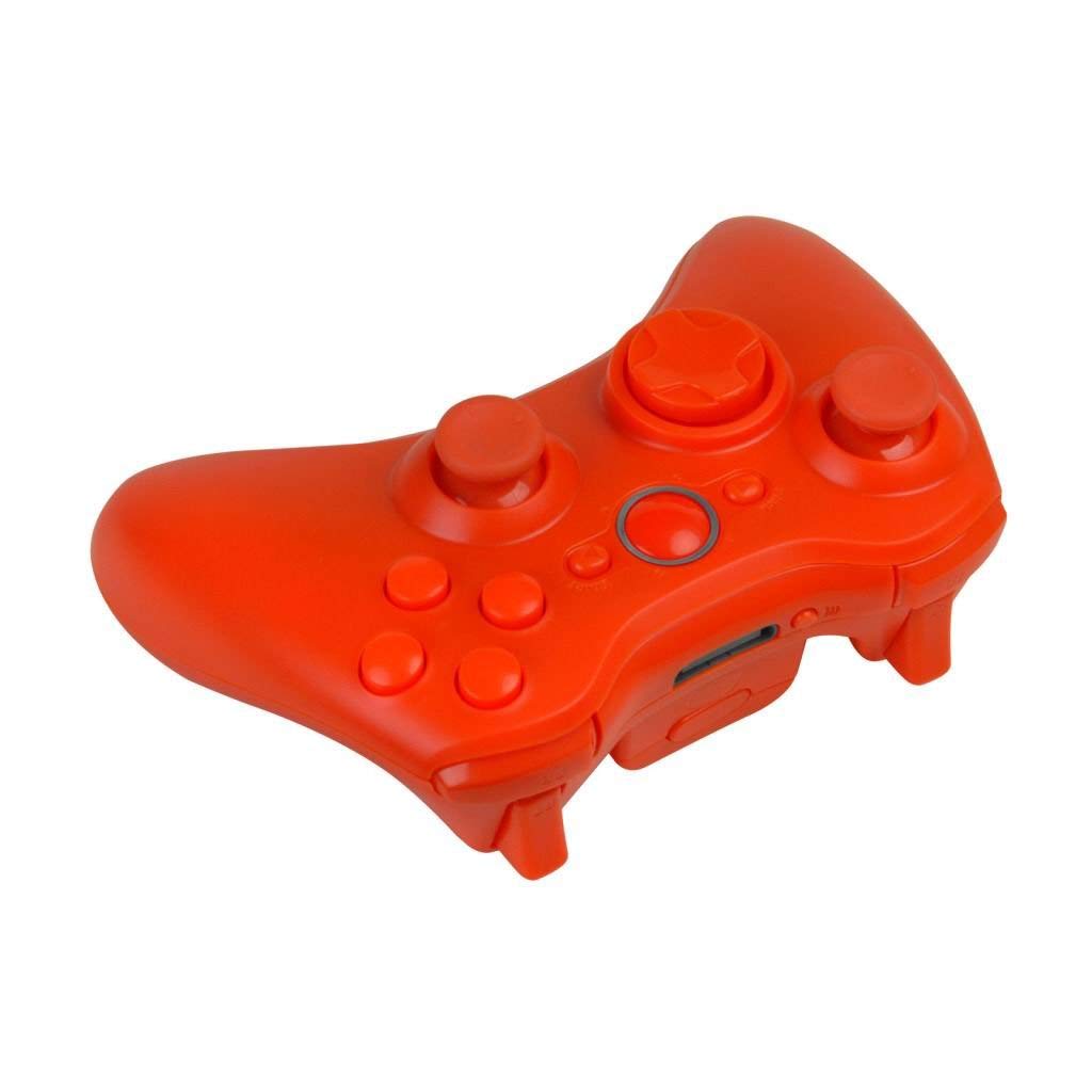 OSTENT Replacement Case Shell & Buttons Kit for Microsoft Xbox 360 Wireless Controller - Color Red