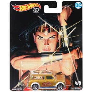 Hot Wheels Alex Ross Limited Edition Collector 5 Pack, Multicolor