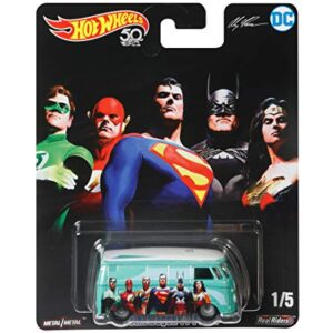 Hot Wheels Alex Ross Limited Edition Collector 5 Pack, Multicolor