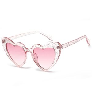 zyapril love heart shaped sunglasses for women - vintage cat eye mod style retro glasses as birthday gifts