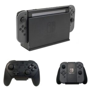 hideit mounts switch wall mount for nintendo switch - made in usa, steel mount for nintendo switch and nintendo switch oled to safely store your switch console