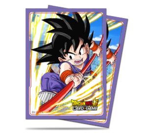 ultra pro official dragon ball super explosive spirit goku standard protector