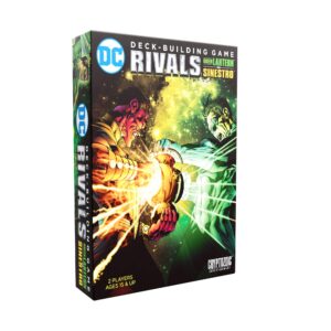 cryptozoic entertainment dc deck building game rivals - green lantern vs sinestro