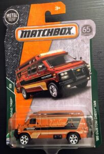 matchbox '95 custom chevy van 26/350 new 65th anniversary