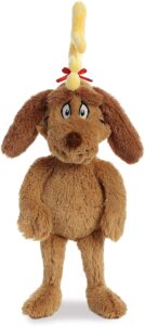 aurora® whimsical dr. seuss™ max stuffed animal - magical storytelling - officially licensed - brown 16 inches