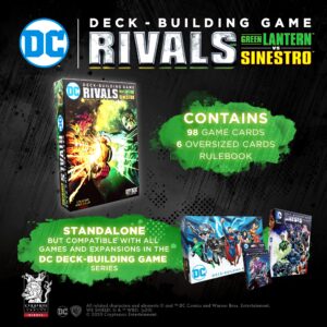 Cryptozoic Entertainment DC Deck Building Game Rivals - Green Lantern vs Sinestro