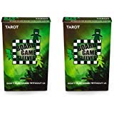 arcane tinmen tarot non-glare board game card sleeves – 70mm x 120mm – bundle of 2 – 100 sleeves total