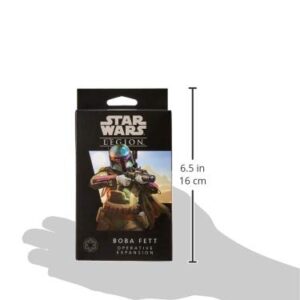 Star Wars: Legion Boba Fett OPERATIVE EXPANSION - Deploy the Notorious Bounty Hunter! Tabletop Miniatures Strategy Game for Kids & Adults, Ages 14+, 2 Players, 3 Hr Playtime, Made by Atomic Mass Games