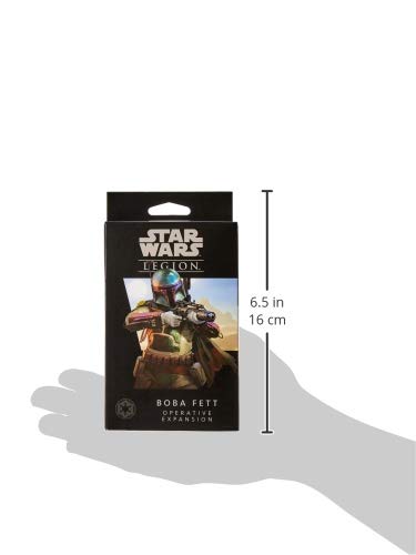 Star Wars: Legion Boba Fett OPERATIVE EXPANSION - Deploy the Notorious Bounty Hunter! Tabletop Miniatures Strategy Game for Kids & Adults, Ages 14+, 2 Players, 3 Hr Playtime, Made by Atomic Mass Games