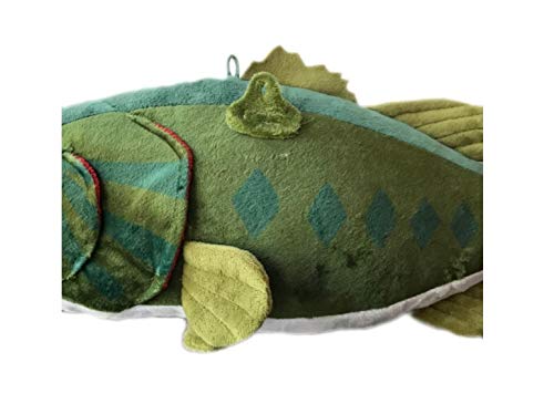 ADORE 17" Cranky the Largemouth Bass Fish Stuffed Animal Plush Walltoy Wall Mount