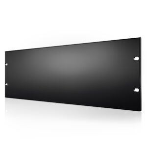 ac infinity rack panel accessory blank 3u space for 19" rackmount, heavy-duty 3mm gauge steel, black