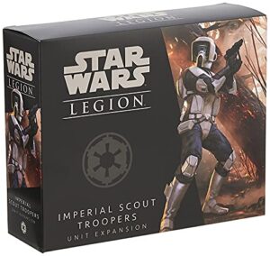 star wars: legion scout troopers unit expansion - imperial special forces unleashed! tabletop miniatures strategy game for kids & adults, ages 14+, 2 players, 3 hr playtime, made by atomic mass games