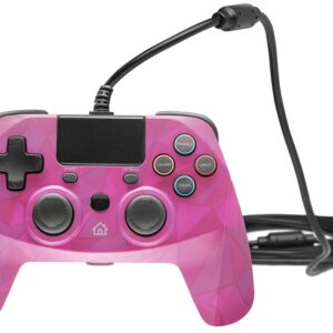 snakebyte GamePad S Wired (Bubblegum Camo) - compatible with PS4