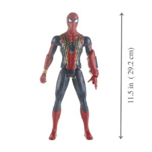 Avengers Marvel Titan Hero Series Iron Spider 12"-Scale Super Hero Action Figure with Titan Hero Power Fx Port