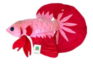 adore 20" luna the betta fish stuffed animal plush toy