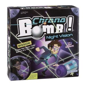 playmonster chrono bomb spy mission game - get through the maze to save the day - ages 7+