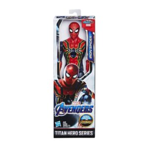 Avengers Marvel Titan Hero Series Iron Spider 12"-Scale Super Hero Action Figure with Titan Hero Power Fx Port