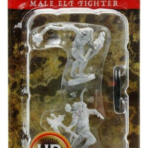 Pathfinder Deep Cuts Unpainted Miniatures: Wave 6: Elf Male Fighter