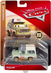 disney pixar cars roscoe thunder hollow deluxe die-cast vehicle