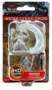 wizkids d&d nolzurs marvelous unpainted miniatures: wave 5: water genasi male druid