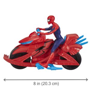 Spider-Man Marvel Figure with Cycle