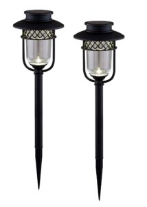 classy caps gl1101 high performance solar landscape light, black