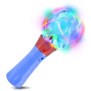 ArtCreativity Light Up Spinning Wand for Kids – LED Spinning Light Up Toy with Flashing Lights – Fun Light Spinner Toy for Parties, Birthdays, Classroom Prizes, and Gifts – Batteries Included