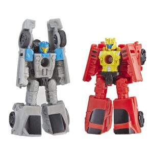 transformers generations war for cybertron: siege micromaster wfc-s4 autobot race car patrol 2 pack action figure toys