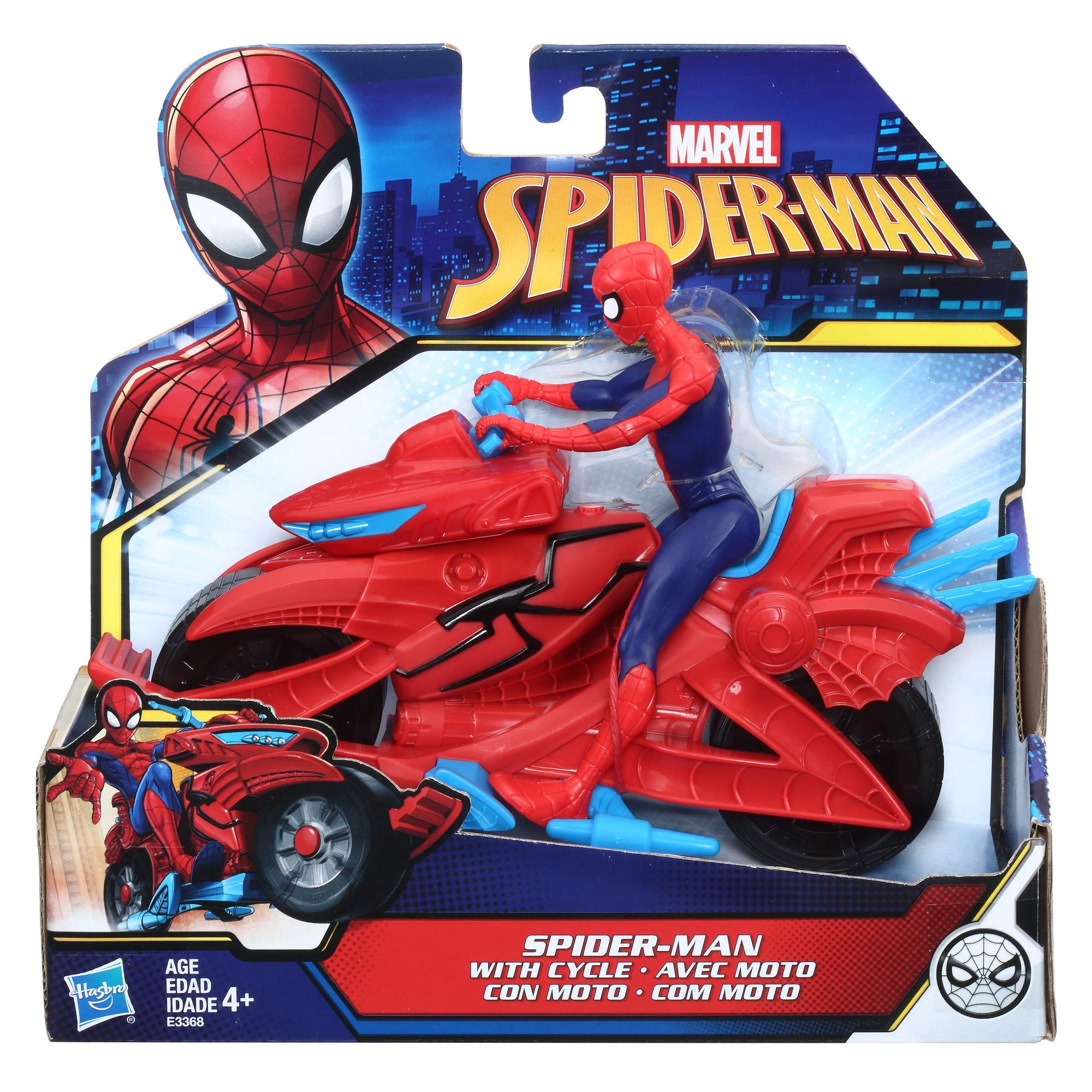 Spider-Man Marvel Figure with Cycle