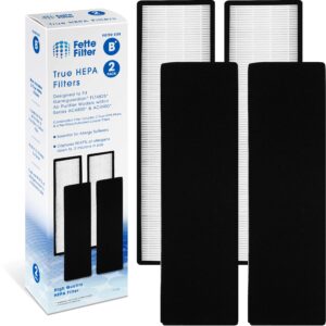 flt4825 true hepa h13 filter b compatible with germguardian air purifier ac4300bptca ac4900ca ac4820 ac4825 ac4870 ac4825dlx ac4850pt cdap4500bca cdap4500wca ap2200ca black+decker bxap148. 2-pack