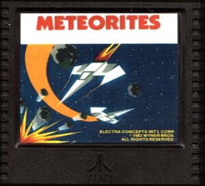 meteorites, atari 5200