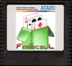 free cell, atari 5200