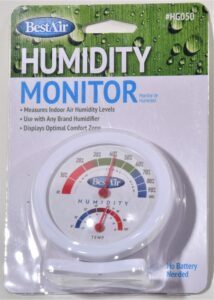 bestair analog humidity monitor