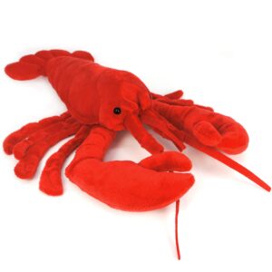 tigerhart lenora the lobster - 15 inch stuffed animal plush