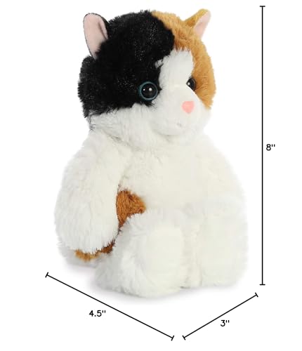 Aurora - Cuddly Friends - 8" Esmeralda Cat, White