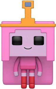 funko pop television: adventure time - minecraft princess bubblegum collectible figure, multicolor