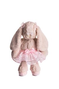 dilly dudu ballerina/ballet bunny plush toy stuffed animal rabbit doll 10-inch(pink)