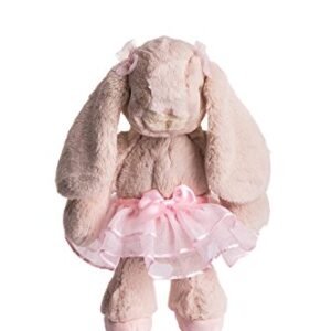 DILLY DUDU Ballerina/Ballet Bunny Plush Toy Stuffed Animal Rabbit Doll 10-inch(Pink)