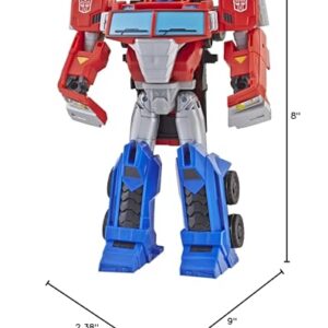 Transformers E3639 Cyberverse Action Attackers: Ultra Class Optimus Prime Action Figure Toy