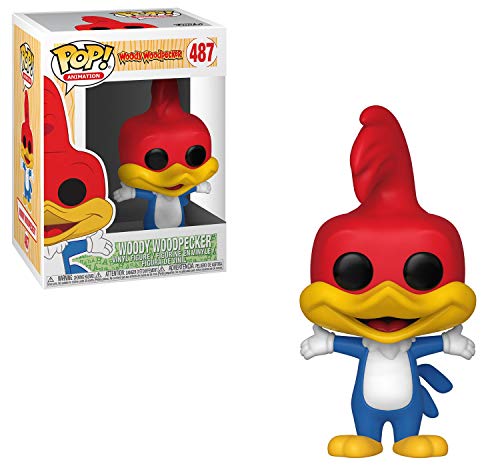 Funko Pop Animation: Woody Woodpecker - Woody (Styles May Vary) Collectible Figure, Multicolor