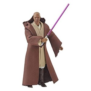 star wars the black series 6" mace windu figure