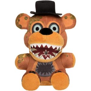 funko five nights at freddy's twisted ones - freddy collectible figure, multicolor