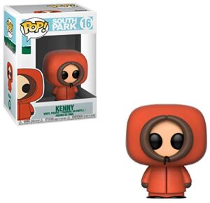 funko pop television: south park - kenny collectible figure, multicolor