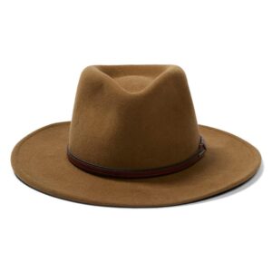 stetson men's bozeman outdoor hat, light brown, medium