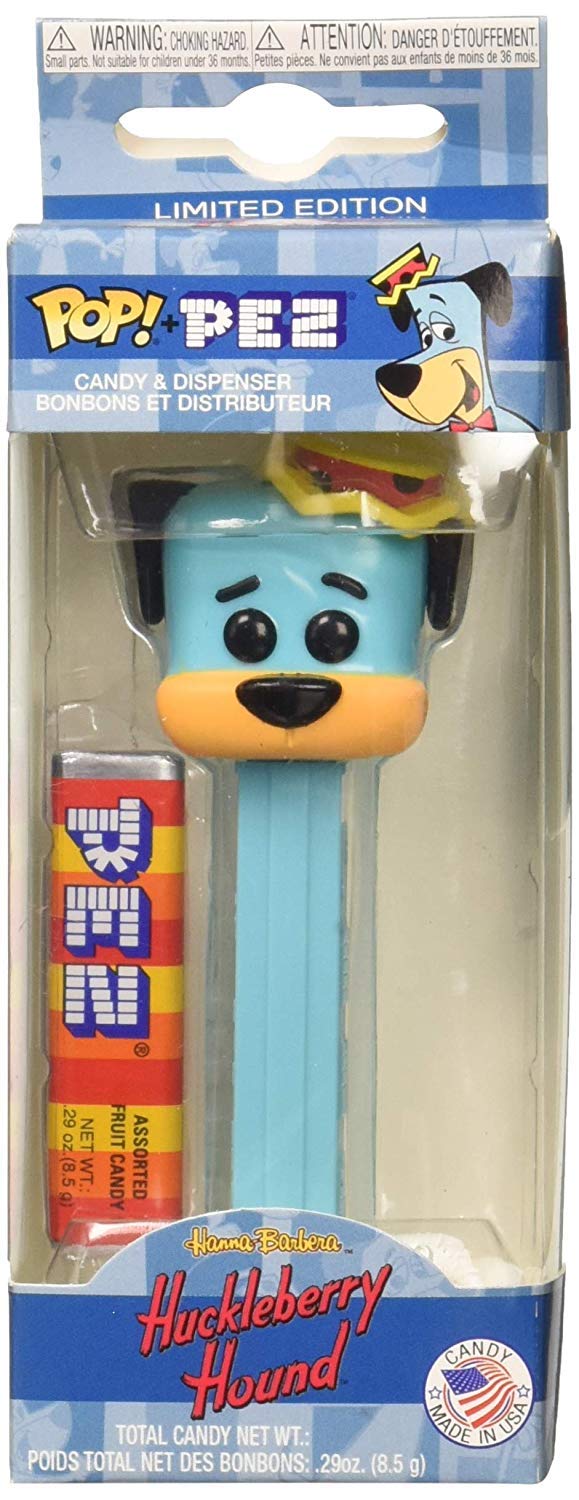 Funko 32290 Pop Pez: Hanna BarberaHuckleberry Hound (Styles May Vary) Collectible Figure, Multicolor